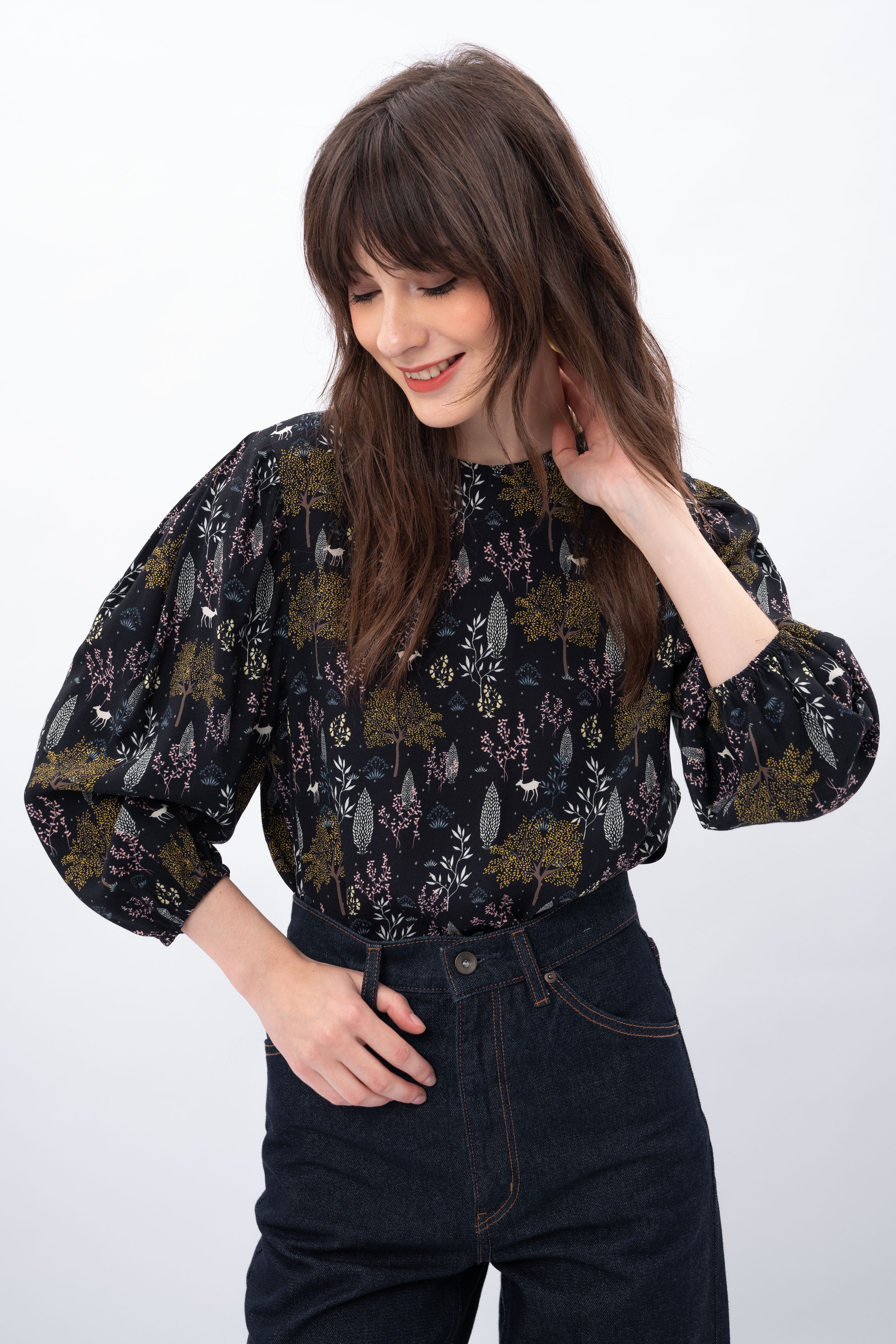 AMI Top in Taman Black