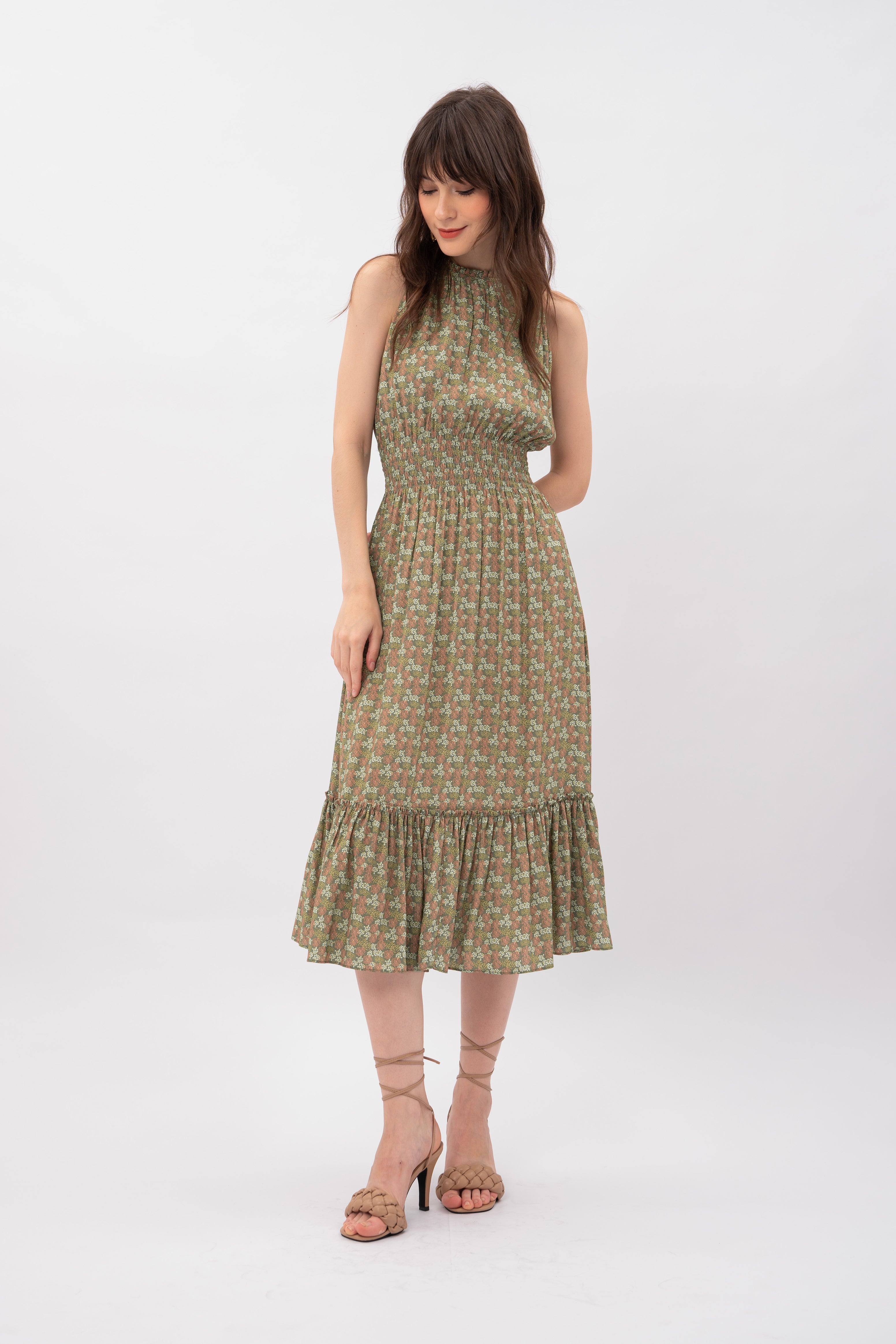 ASA Dress in Kilau Green