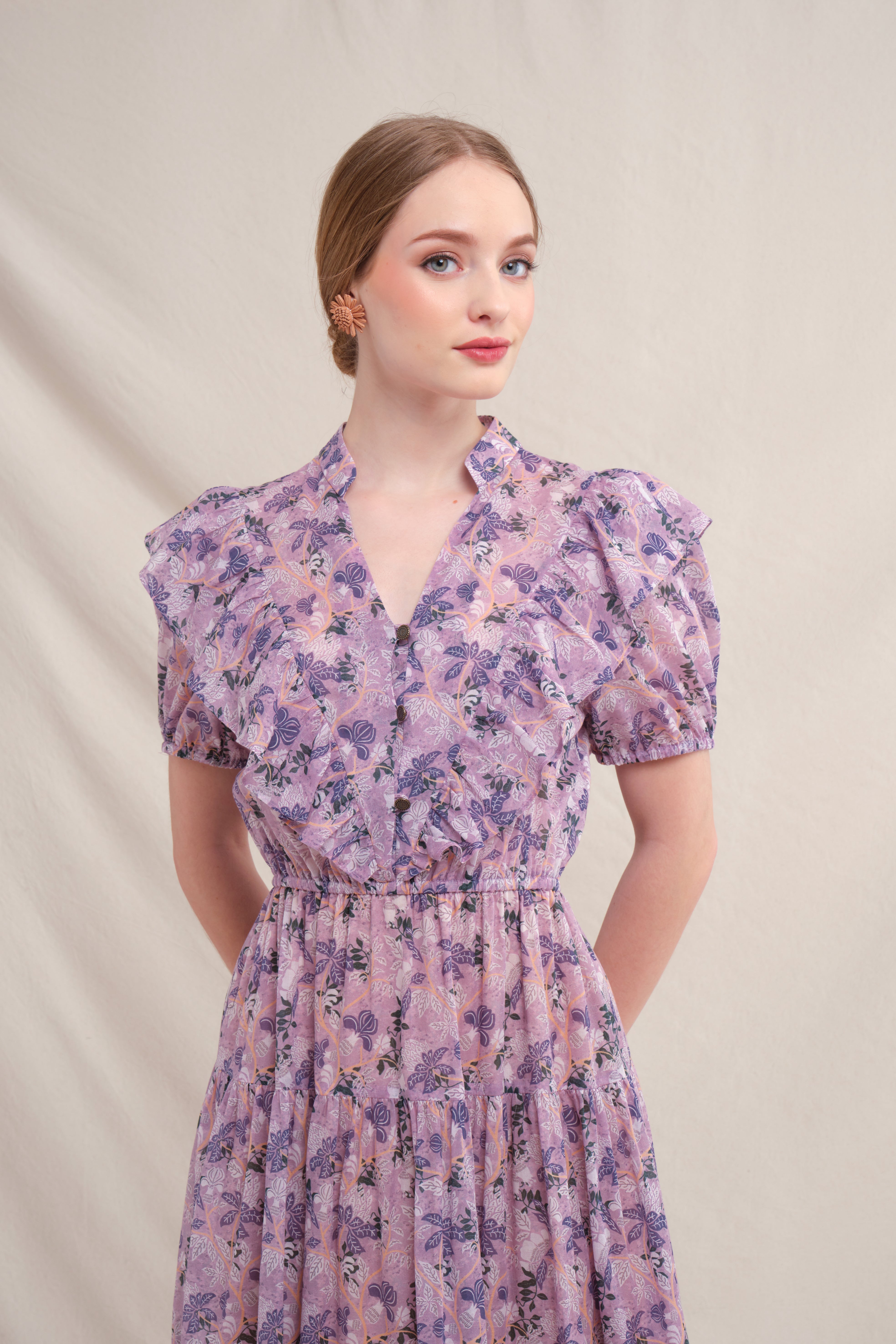 RUI Dress in Lavender Ashar